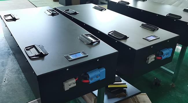 EV 9600Wh 96 Volt Battery Pack Lithium Ion Forklift Battery For ...
